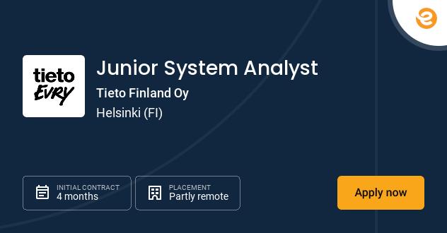 Junior System Analyst