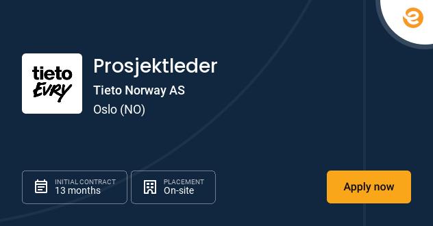 Prosjektleder