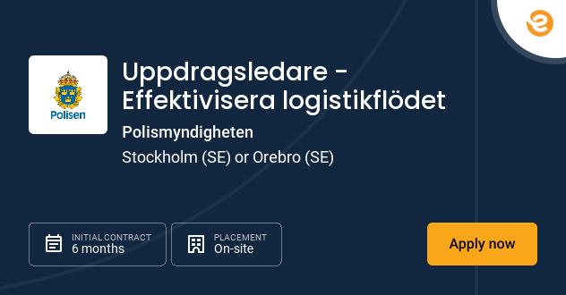 Uppdragsledare - Effektivisera logi...