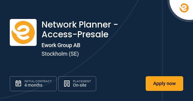 Network Planner - Access-Presale