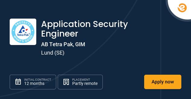Application Security Engineer