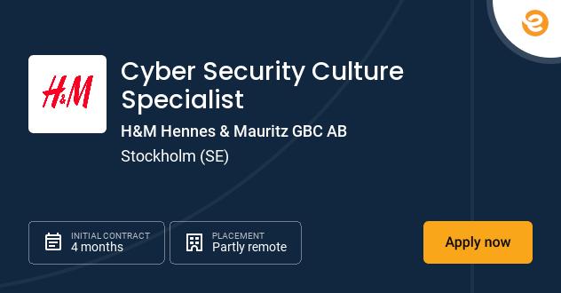 Cyber Security Culture Specialist