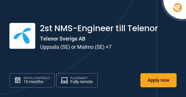 2st NMS-Engineer till Telenor