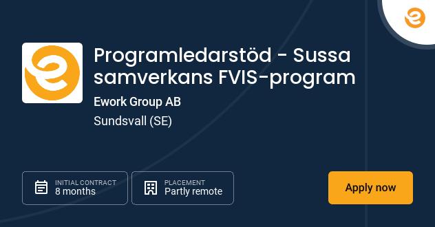 Programledarstöd - Sussa samverkans...