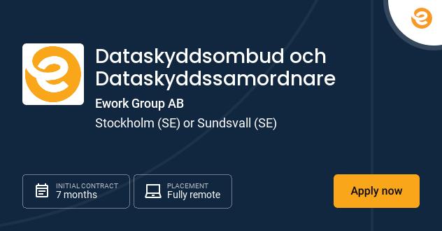 Dataskyddsombud och Dataskyddssamor...