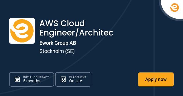 AWS Cloud Engineer/Architec