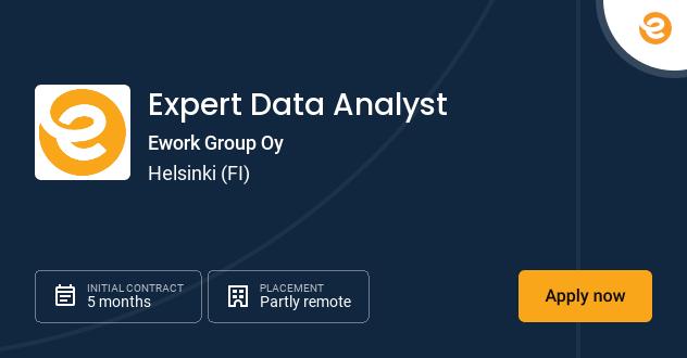 Expert Data Analyst