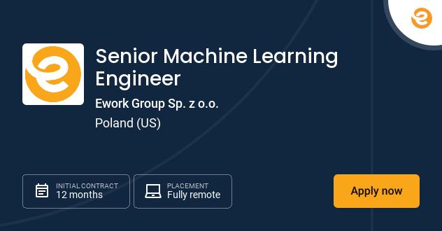 Senior Machine Learning Engineer