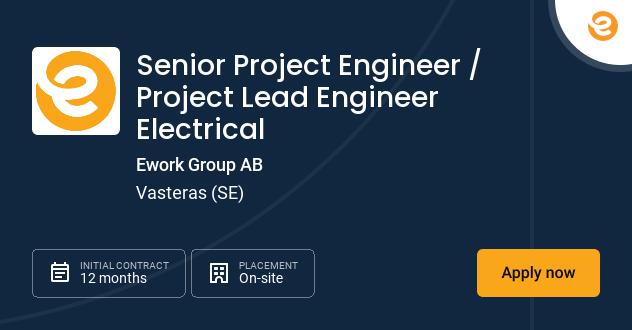 Senior Project Engineer / Project L...