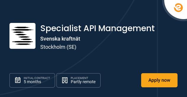 Specialist API Management