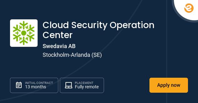 Cloud Security Operation Center