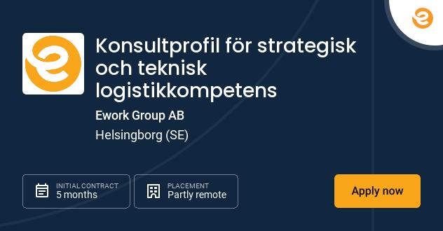 Konsultprofil för strategisk och te...